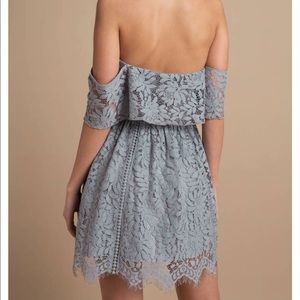 Dresses | Lace Ruffle Off Shoulder Mini Dress | Poshmark